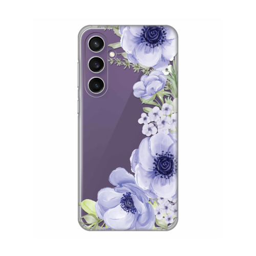TORBICA SILIKONSKA PRINT SKIN ZA SAMSUNG S711U GALAXY S23 FE BLUE ROSES