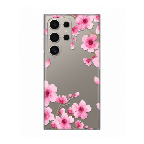 TORBICA SILIKONSKA PRINT SKIN ZA SAMSUNG S928B GALAXY S24 ULTRA ROSE FLOWERS