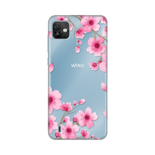 TORBICA SILIKONSKA PRINT SKIN ZA WIKO Y82 ROSE FLOWERS