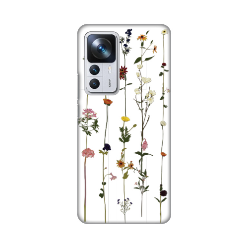 TORBICA SILIKONSKA PRINT SKIN ZA XIAOMI 12T FLOWER