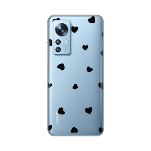TORBICA SILIKONSKA PRINT SKIN ZA XIAOMI 12/12X HEARTS