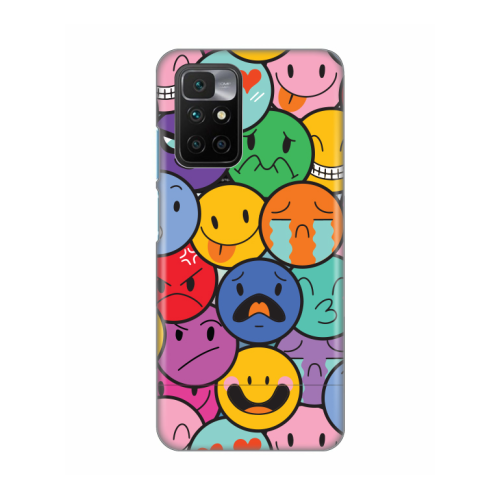 TORBICA SILIKONSKA PRINT SKIN ZA XIAOMI REDMI 10/10 PRIME SMILES