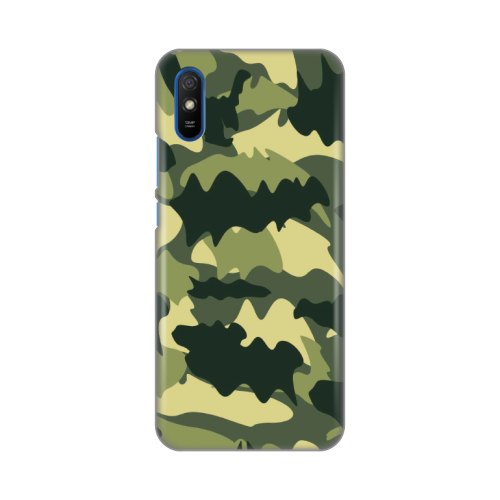 TORBICA SILIKONSKA PRINT SKIN ZA XIAOMI REDMI 9A ARMY