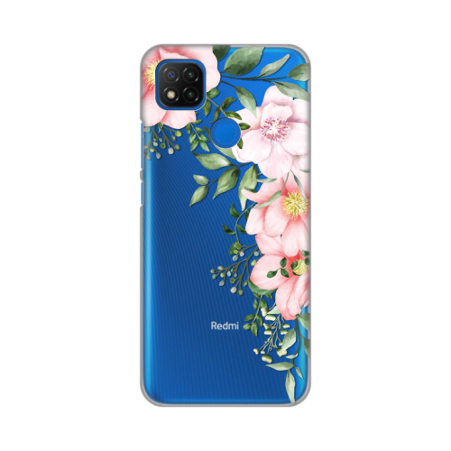 TORBICA SILIKONSKA PRINT SKIN ZA XIAOMI REDMI 9C/10A GENTLE ROSES