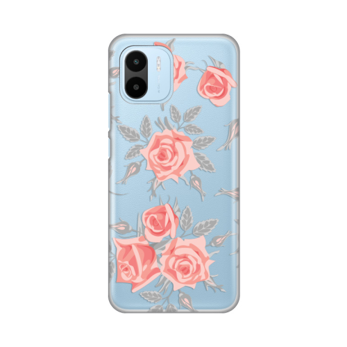 TORBICA SILIKONSKA PRINT SKIN ZA XIAOMI REDMI A1/A2 ELEGANT ROSES