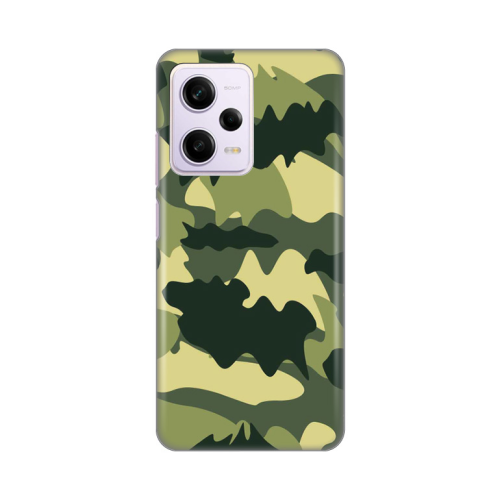 TORBICA SILIKONSKA PRINT SKIN ZA XIAOMI REDMI NOTE 12 PRO 5G (EU) ARMY