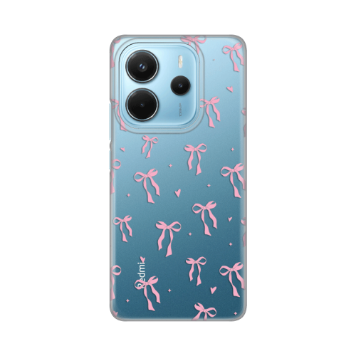 TORBICA SILIKONSKA PRINT SKIN ZA XIAOMI REDMI NOTE 14 4G (EU) CUTE BOW
