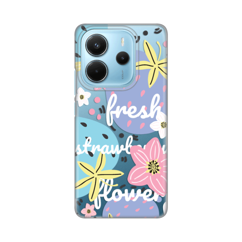 TORBICA SILIKONSKA PRINT SKIN ZA XIAOMI REDMI NOTE 14 4G FRESH PASTEL
