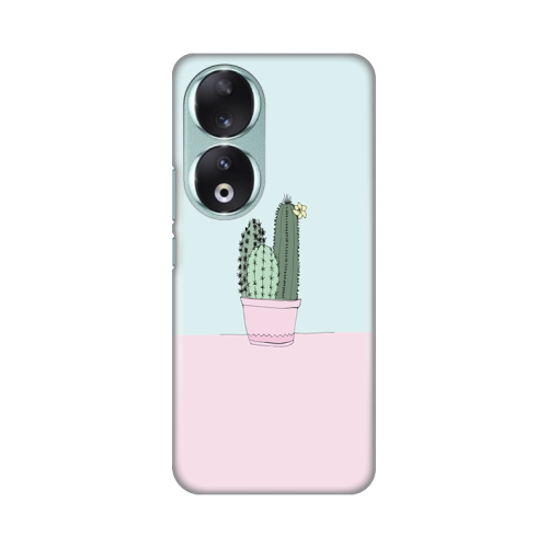TORBICA SILIKONSKA PRINT ZA HONOR 90 CACTUS
