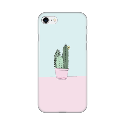 TORBICA SILIKONSKA PRINT ZA IPHONE 7/8/SE 2020/2022 CACTUS