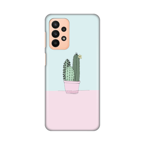 TORBICA SILIKONSKA PRINT ZA SAMSUNG A235F GALAXY A23 4G/5G CACTUS