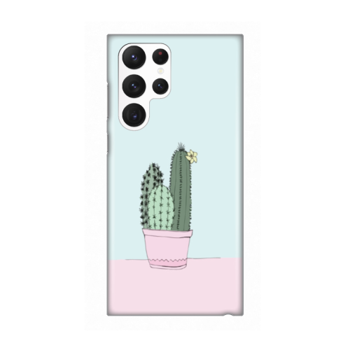 TORBICA SILIKONSKA PRINT ZA SAMSUNG S908B GALAXY S22 ULTRA CACTUS