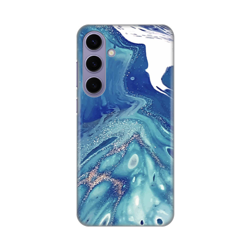 TORBICA SILIKONSKA PRINT ZA SAMSUNG S926B GALAXY S24 PLUS BLUE MARBLE