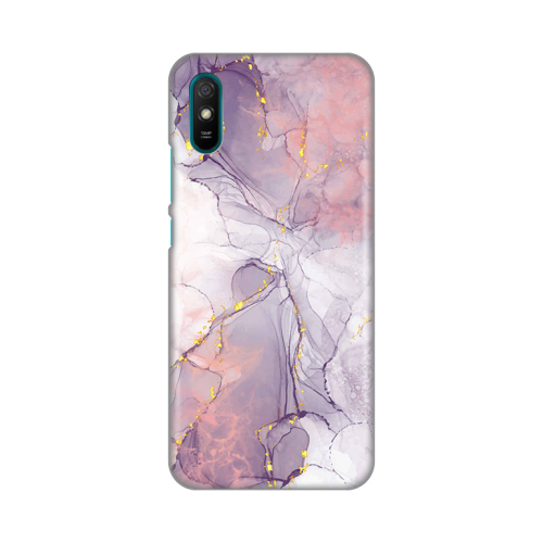 TORBICA SILIKONSKA PRINT ZA XIAOMI REDMI 9A PINK MARBLE