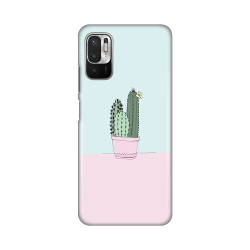 TORBICA SILIKONSKA PRINT ZA XIAOMI REDMI NOTE 10 5G CACTUS