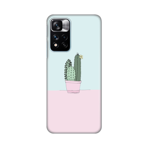 TORBICA SILIKONSKA PRINT ZA XIAOMI REDMI NOTE 11 PRO PLUS/POCO X4 NFC CACTUS