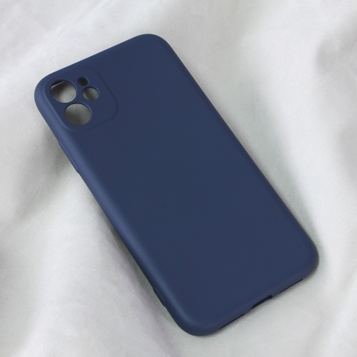 TORBICA TERACELL SOFT VELVET ZA IPHONE 11 6.1 TAMNO PLAVA