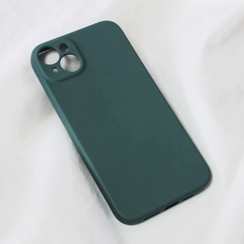 TORBICA TERACELL SOFT VELVET ZA IPHONE 14 PLUS 6.7 TAMNO ZELENA
