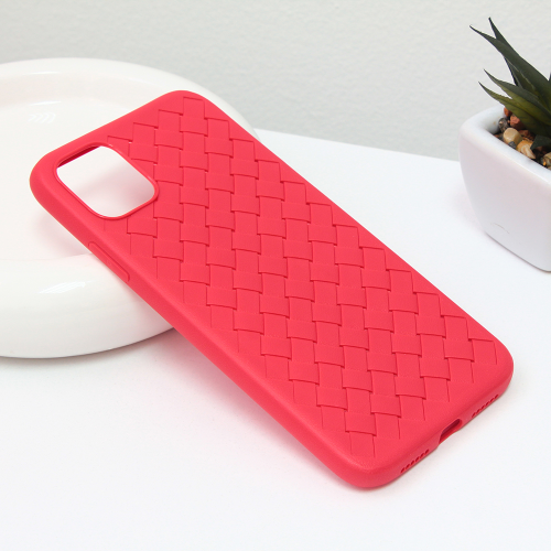 TORBICA WEAVE CASE ZA IPHONE 11 6.1 CRVENA