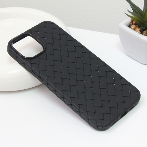 TORBICA WEAVE CASE ZA IPHONE 13 6.1 CRNA