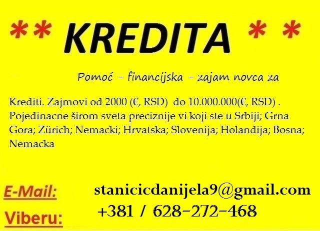 Kredit 100 % od garanciju privatni