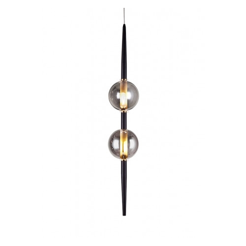 LUNA 152 VISILICA G9 WITHOUT BULB-SMOKE GLASS