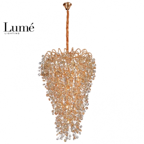 LUNA 203 LUSTER 12*G9 BRONZA