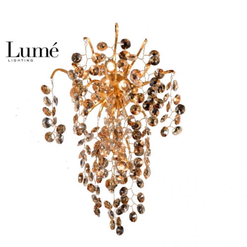 LUNA 206 ZIDNA LAMPA 5*G9 BRONZA