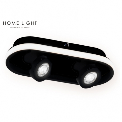 VESTA 475 PLAFONSKA SVETILJKA 10W+2*5W 3000K CRNA