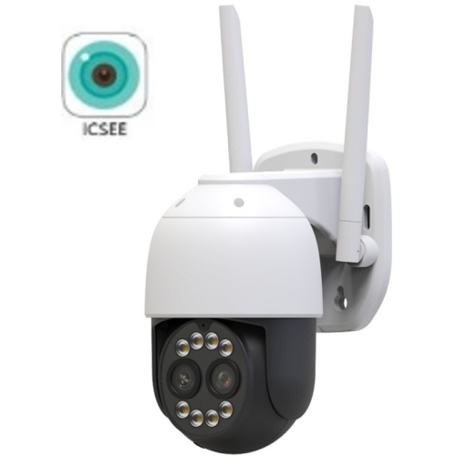 CAM-IP4MP-EP19-8X GMB KAMERA 4 MPIX MICROSD ICSEE XMEYE PRO APP 2WAY VOICE PTZ IP66, 2.8MM-12MM ZOOM