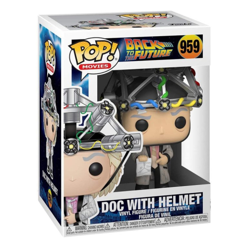 BACK TO THE FUTURE POP! VINYL - DOC W/HELMET