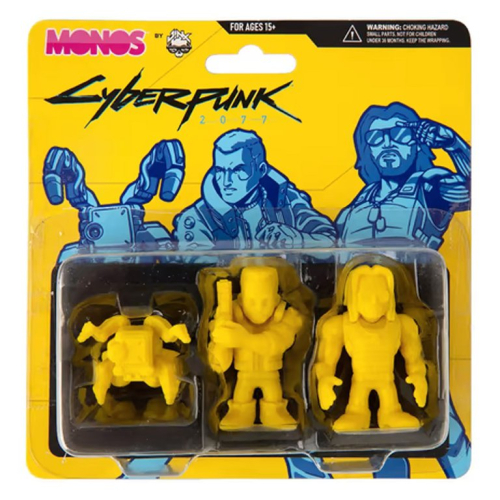 CYBERPUNK 2077 MONOS SILVERHAND SET - SERIES 1 YELLOW
