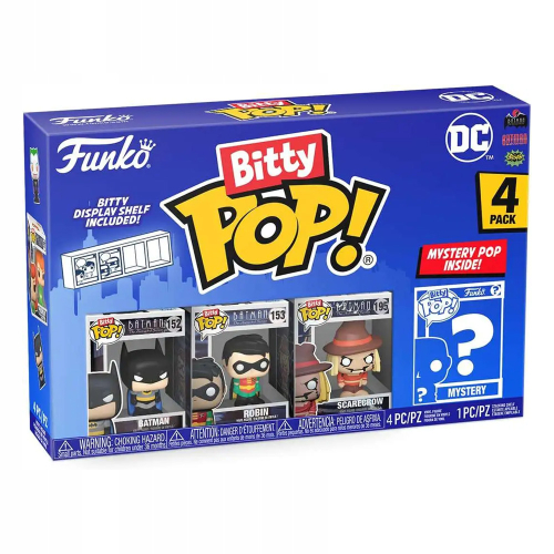 FUNKO BITTY POP! DC - BATMAN 4 PACK