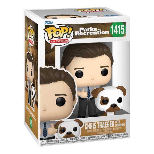 FUNKO POP! & BUDDY: PARKS & RECREATION - CHRIS & CHAMPION