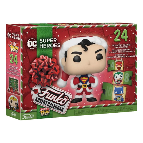 FUNKO POP! ADVENT CALENDAR: DC SUPER HEROES HOLIDAY