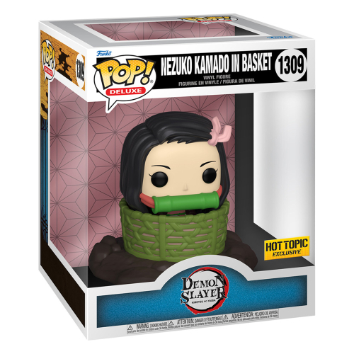 FUNKO POP! DELUXE: DEMON SLAYER NEZUKO IN BASKET