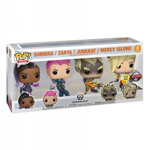 FUNKO POP! GAMES: OVERWATCH 4PK