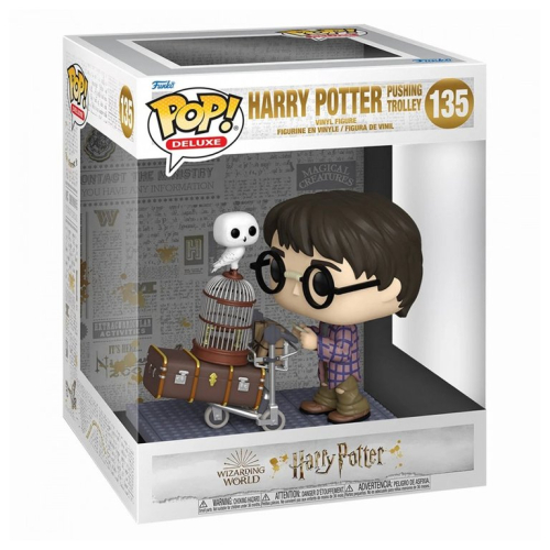 FUNKO POP! HARRY POTTER VYNIL DELUXE - HARRY PUSHING TROLLEY