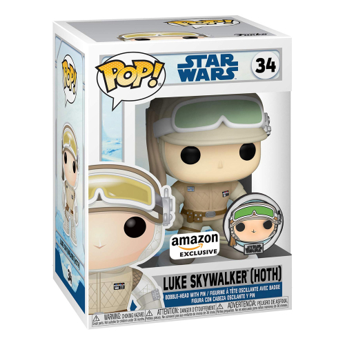 FUNKO POP! STAR WARS - LUKE SKYWALKER HOTH W/PIN