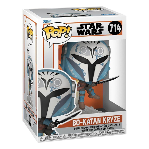 FUNKO POP! STAR WARS: THE MANDALORIAN - BO-KATAN W/DARKSABER​ AND JET PACK