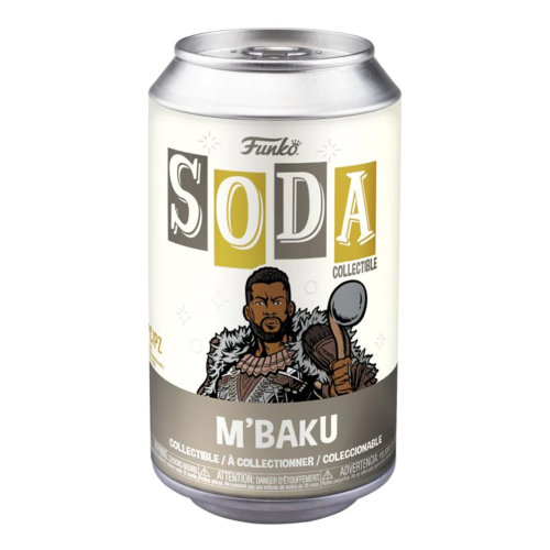 FUNKO SODA: BLACK PANTER - M'BAKU W/CH(M)