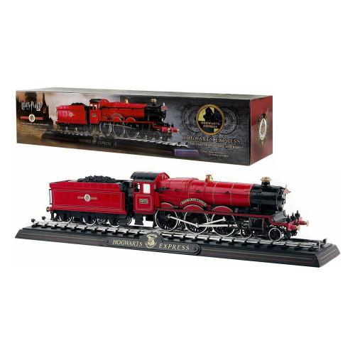 HARRY POTTER - HOGWARTS EXPRESS DIE CAST TRAIN MODEL AND BASE