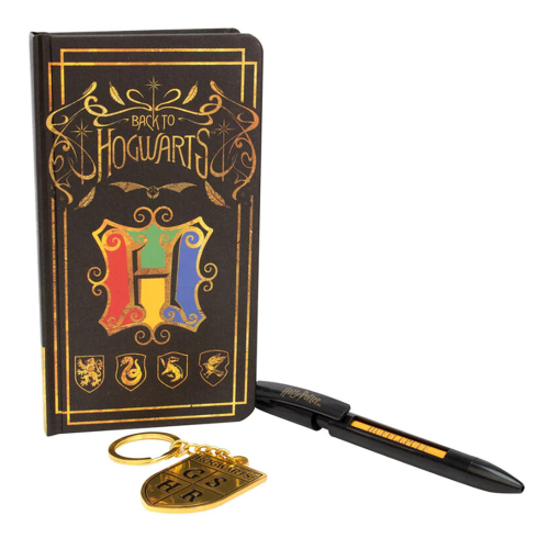 HARRY POTTER - NOTEBOOK GIFT SET - COLORFUL CREST