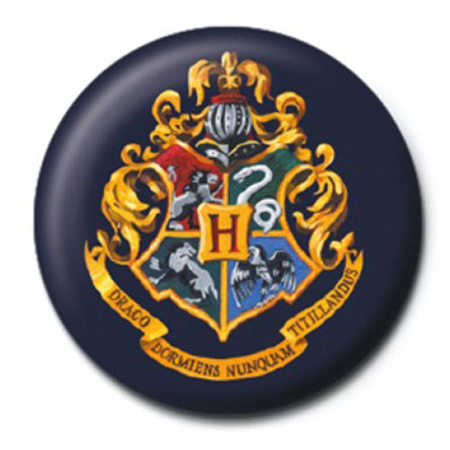 HARRY POTTER (HOGWARTS CREST) BADGE