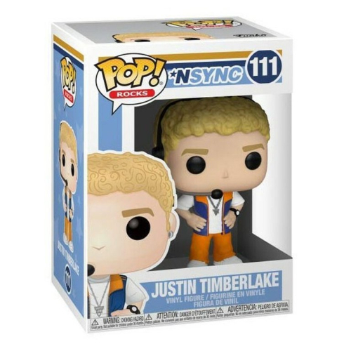 POP ROCKS POP! VINYL FIGURE NSYNC JUSTIN TIMBERLAKE