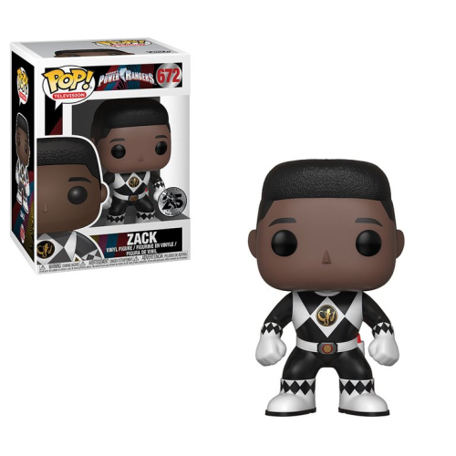 POWER RANGERS POP! VINYL - ZACK BLACK RANGER