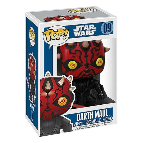STAR WARS POP! VINYL BOBBLE-HEAD DARTH MAUL 10 CM
