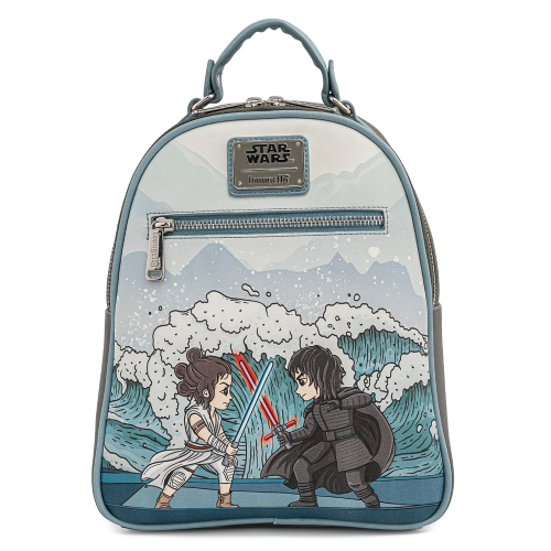 STAR WARS REY KYLO FAUX LEATHER MINI BACKPACK