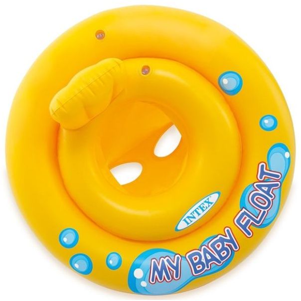 INTEX Šlauf za bebe My baby float, žuta