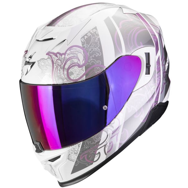 SCORPION Exo-520 evo air fasta white purple